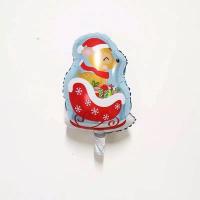 China Wholesal 2022 New Christmas Foil Balloon Elk Snowman Santa Claus Christmas Party Decorations Party Balloon for sale