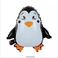 China Wholesal New Cartoon Animal Series Balloon Sea Lion Fox Penguin Panda Marine Life Animal Theme Birthday Party Decoration for sale