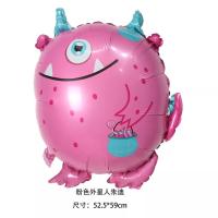 China Wholesal New Cartoon Alien Little Monster Balloon Kids Gifts Toy Children's Birthday Party Decoration Foil Balloons for sale