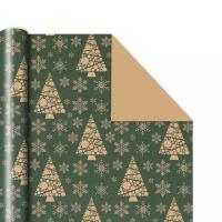 China Christmas Wrap Paper 50*70cm 80g Kraft Paper Gift Paper Wrapping for sale