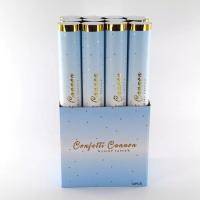 China Wholseal New Arrival Biodegradable Shiny paper confetti cannon for Christmas decoration for sale