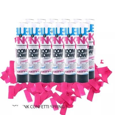 China Wholseal 2022 New Hand-held Biodegradable Launcher Powder Gender Reveal Confetti Cannon for sale