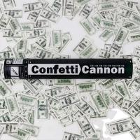 China Biodegradable Paper Money Dollar Party Poppers Confetti Cannon for sale