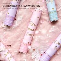 China Hand Held Small Spring Confetti Cannon For Birthday Party for sale