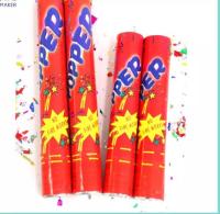 China Creative Wedding Gift Festival Celebration Fireworks Handheld Confetti Cannon for sale