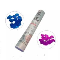 China Baby Shower Gender Reveal Confetti Cannon Eco Friendly for sale