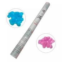 China Baby Shower Gender Reveal Confetti Cannon Eco Friendly for sale
