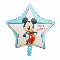 China Cartoon Character Round Star Heart Minnie Mickey Kids Inflatable Foil Balloon 18 Inch for sale