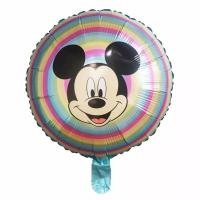 China Cartoon Character Round Star Heart Minnie Mickey Kids Inflatable Foil Balloon 18 Inch for sale