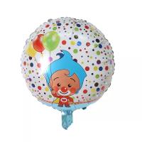China Cartoon Theme Aluminum Foil Balloon Children'S Gifts Kid Toy Clown Balloons for sale