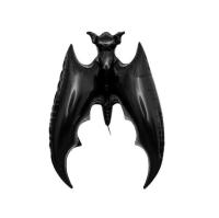 China 4D Bat Cartoon Halloween Foil Balloons Aluminum Stuffing for Party Decoration for sale