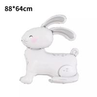 China 3D Easter Bunny Rabbit Foil Balloons for Party Decoration Kids Gift Baby Shower for sale
