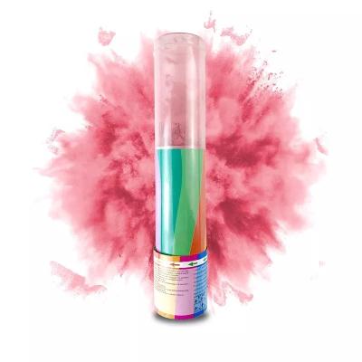 China Gender Reveal Color Smoke Powder Confetti Cannon Stick Party Popper Color for sale