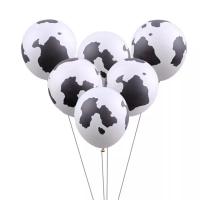 China 12 Inch 2.8 Gram Thick Five Face Cow Print Latex Balloon for Party for sale