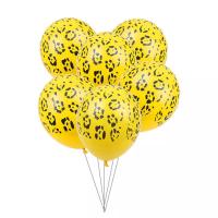 China 12 Inch 2.8 Gram Thick Five Face Cow Print Latex Balloon for Party for sale