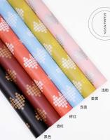 China Waterproof Flower Bouquet Wrapping Paper Fabrics Plastic Flower Wrapping Paper for sale