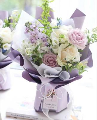 China Colorful Florist Wrapping Paper - 58*58cm Customized Sizes Available for sale