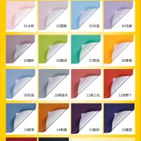 China Customized Size Floral Wrapping Paper 58*58cm Plastic Film For Florist Packing for sale