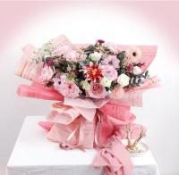 China Vintage Newspaper Waterproof Flower Wrapping Paper For Bouquet Florist for sale