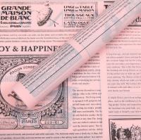 China Vintage Newspaper Waterproof Flower Wrapping Paper For Bouquet Florist for sale