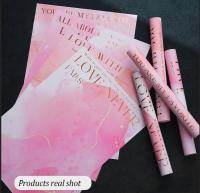 China Pink Lower Bouquet Florist Wrapping Paper Waterproof Flower Wrapping Paper for sale