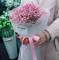 China Korean Translucent Plastic Bouquet Gift Wrapping Paper for Flower Packaging for sale