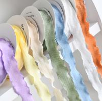 China 4cm Width Cake Packaging Gift Ribbon For Flowers Floral Decoration for sale