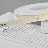 China Gold Plated Blessing Flower Gift Wrap Ribbon for Wedding Confession Proposal for sale