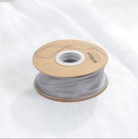 China Organza Ribbon For Gift Wrap Flower Packaging Solid Color Fishtail Yarn Ribbon Satin for sale