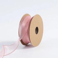 China Organza Ribbon For Gift Wrap Flower Packaging Solid Color Fishtail Yarn Ribbon Satin for sale