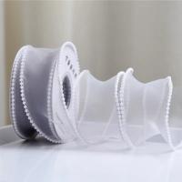 China DIY Accessories Organza Gift Wrap Ribbon For Flower Decoration for sale