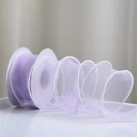 China DIY Accessories Organza Gift Wrap Ribbon For Flower Decoration for sale