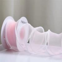 China DIY Accessories Organza Gift Wrap Ribbon For Flower Decoration for sale