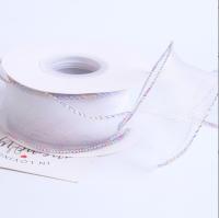 China Fishtail Ribbon Gauze Ribbon DIY Material Flower Packaging Satin Ribbon for sale