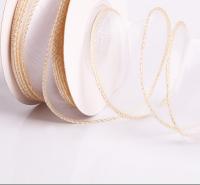 China Fishtail Ribbon Gauze Ribbon DIY Material Flower Packaging Satin Ribbon for sale