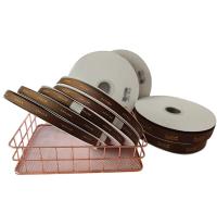 China Polyester Gift Wrap Ribbon Roll Striped Waterproof 20Y Length for sale