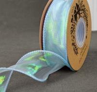 China Colorful Fishtail Gauze Ribbon Cake Flower Packaging DIY Floral Paper Ribbon for sale