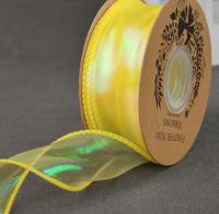 China Colorful Fishtail Gauze Ribbon Cake Flower Packaging DIY Floral Paper Ribbon for sale