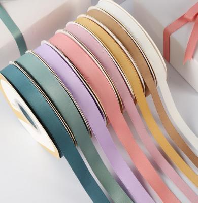 China Matte Cotton Flower Packaging Ribbon DIY Bow Decoration Gift Box Ribbon for sale