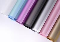 China Waterproof Transparent Matte Non Woven Tissue Flowers Wrapping Paper For Bouquet for sale