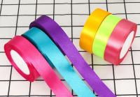 China Gift Wrapping Polyester Satin Ribbon For Flower Packing Holiday Gift Box Ribbon for sale