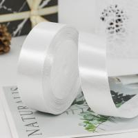 China Gift Wrapping Polyester Satin Ribbon For Flower Packing Holiday Gift Box Ribbon for sale