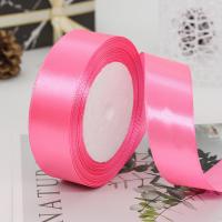 China Gift Wrapping Polyester Satin Ribbon For Flower Packing Holiday Gift Box Ribbon for sale