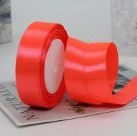 China Gift Wrapping Polyester Satin Ribbon For Flower Packing Holiday Gift Box Ribbon for sale