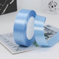 China Gift Wrapping Polyester Satin Ribbon For Flower Packing Holiday Gift Box Ribbon for sale
