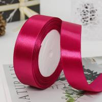 China Gift Wrapping Polyester Satin Ribbon For Flower Packing Holiday Gift Box Ribbon for sale