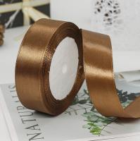 China Gift Wrapping Polyester Satin Ribbon For Flower Packing Holiday Gift Box Ribbon for sale