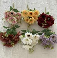China Multi Headed European Chrysanthemum Artificial Flower for sale