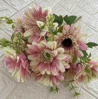 China Multi Headed European Chrysanthemum Artificial Flower for sale