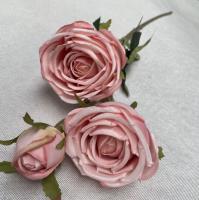 China Artificial Queen Rose Spray Bouquet Bunches For Home Decorations for sale